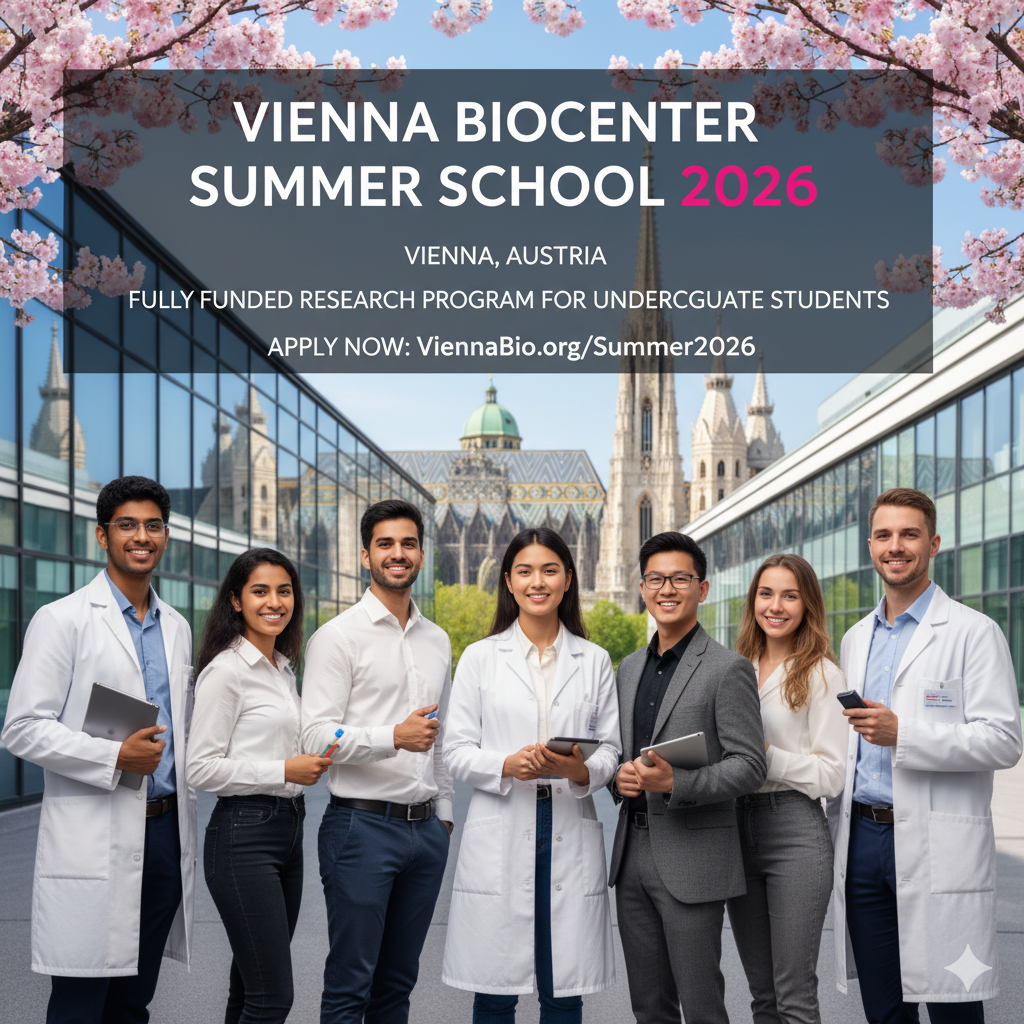 Vienna Biocenter Summer School 2026 in Austria Fully Funded Research Program for Undergraduate ...