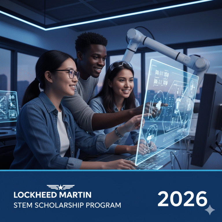 Fully Funded scholarship program at Lockheed Martin STEM 2026 - Fully ...